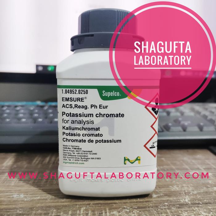 Jual POTASSIUM CHROMATE 250GR MERCK 104952 / KALIUM KROMAT - Kota ...