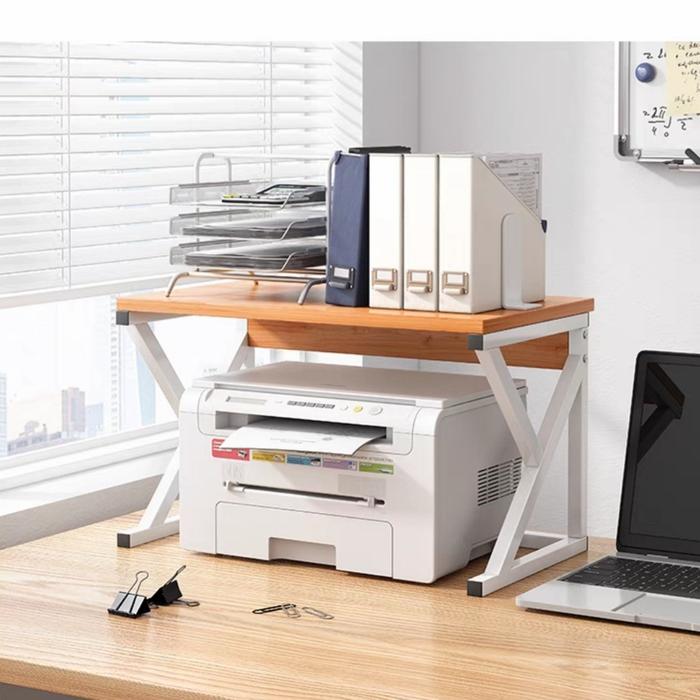 Jual Rak Serbaguna Tempat Buku Dokumen Printer Dapur Microwave Kaki ...