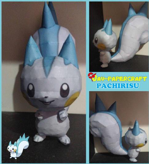 Jual Pokemon pachirisu Papercraft - Kab. Bekasi - Papercraft Tiviti ...