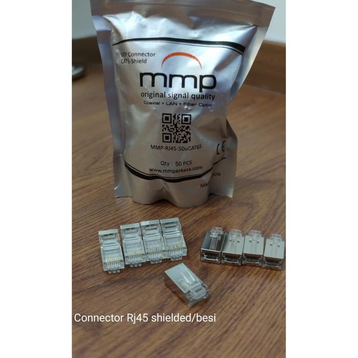 Jual MMP RJ45 UTP Connector CAT5 Eceran Perbiji - Kota Surabaya - CCTV ...