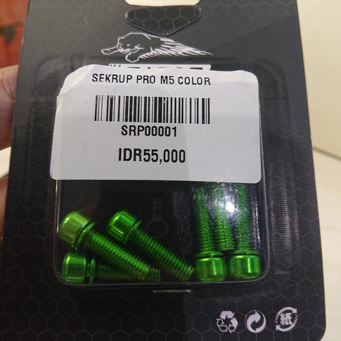 Jual Sekrup Baut PRO M5 Color untuk stem sepeda - D - Kota Bandung ...