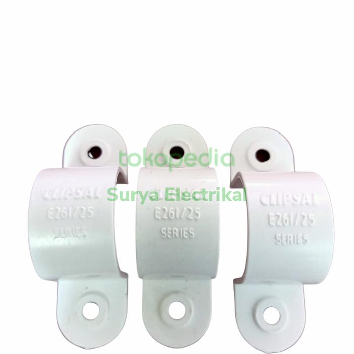 Jual Klem Clipsal 25mm / clamp pipa 25mm - Jakarta Pusat - Surya ...