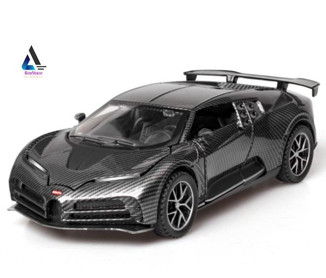 Jual Diecast Miniatur Mobil BUGATTI CENTODIECI (Hitam) - Jakarta Timur ...
