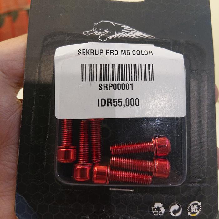 Jual Sekrup Baut PRO M5 Color untuk stem sepeda - D - Kota Bandung ...