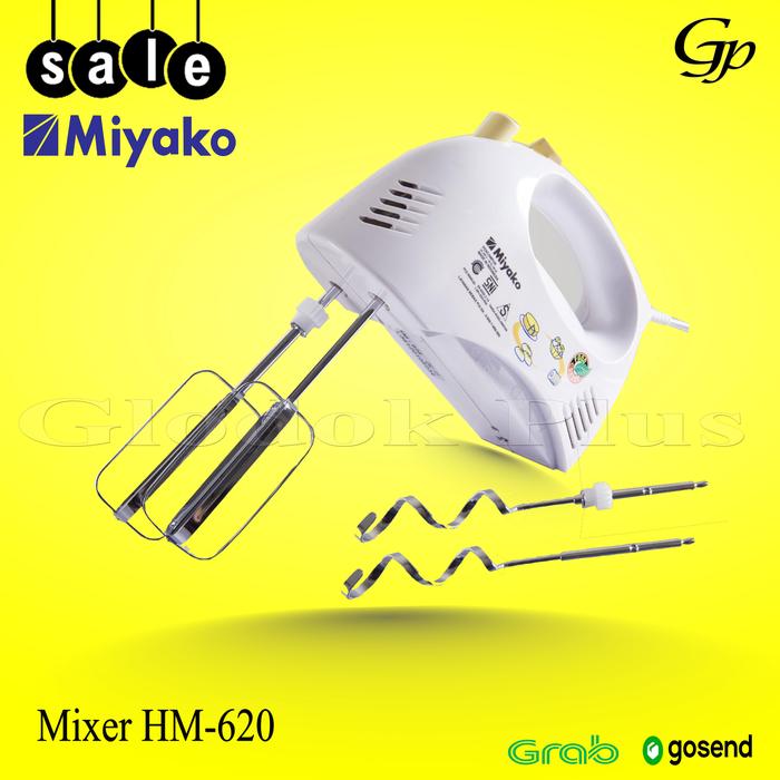 Jual Miyako HM-620 Hand Mixer hm620 handmixer tangan pengocok telur kue ...