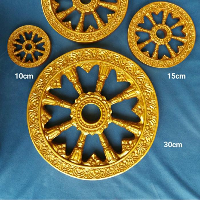 Jual patung Cakra / roda dharma 30 * 30 cm - Jakarta Barat - Metta ...