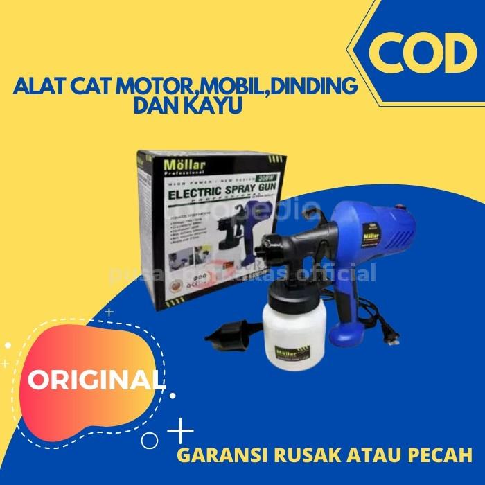 Jual Kompresor Cat Mini Listrik Paint Zoom Spray Gun Alat Cat Semprot ...