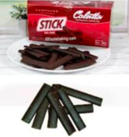 Jual CHOCO STICK COLATTA -+100gr Bake Stable / Coklat Stik TAHAN ...