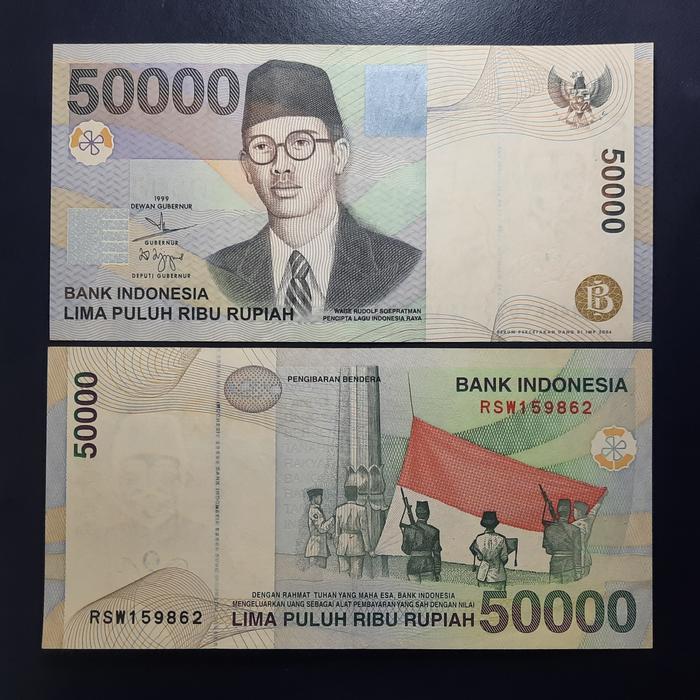 Jual UANG KUNO 50.000 WR SOEPRATMAN 1999 - KOLEKSI - Xtra Fine ...