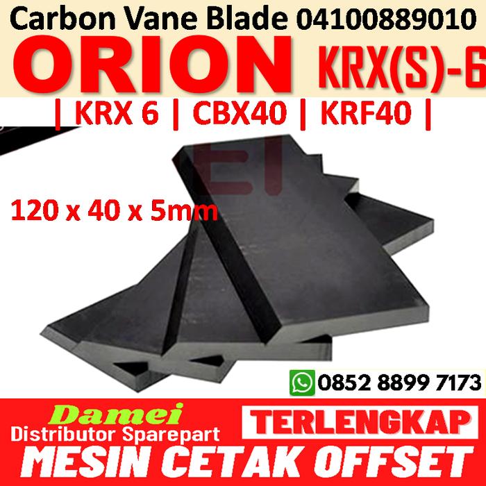 Jual Orion Carbon Vane KRX6 CBX40 KRF40 Dry Vacuum pump Carbon KRX(S)-6 ...