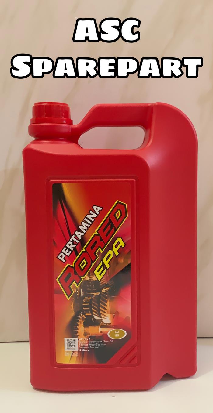 Jual Oli Pertamina Rored EPA SAE 90 - 5 Liter / Galon || Original ...