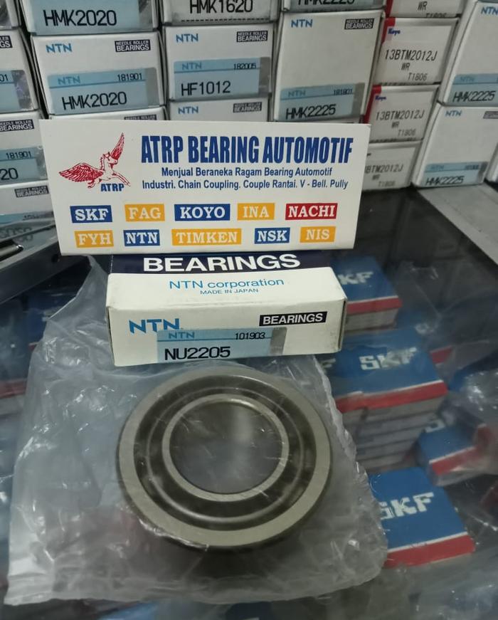 Jual CYLINDRICAL ROLLER BEARING NU 2205 NU2205 NTN JAPAN 25X52X18 ...