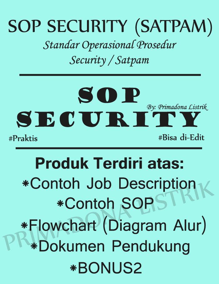 Jual SOP Security / Satpam / Keamanan - Kota Padang - Primadona Listrik ...