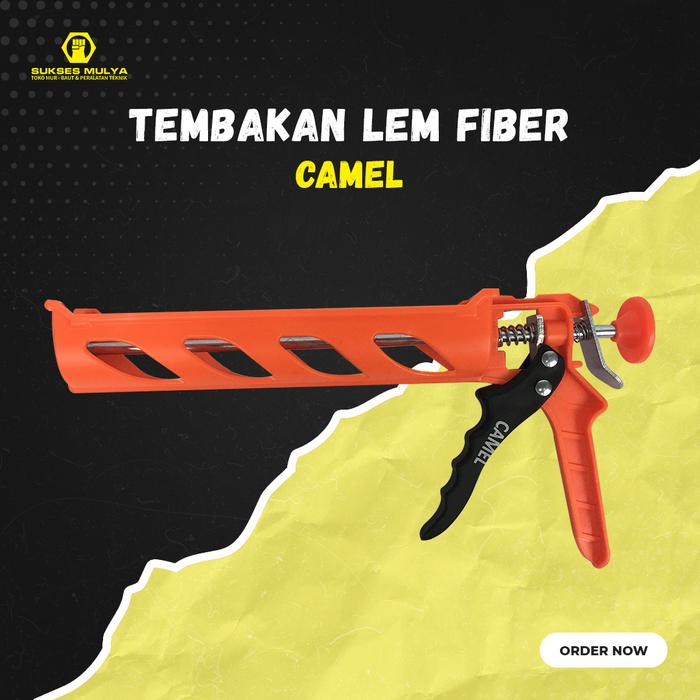 Jual CAMEL Stang Silent 1/2 Tabung Lubang Silicon Gun Tembakan Lem Kaca ...