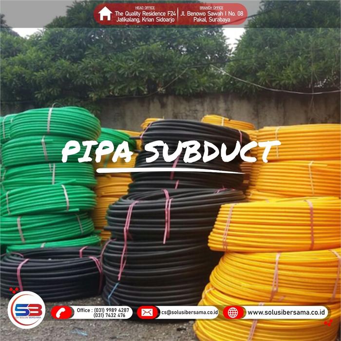 Jual jual pipa hdpe subduct 1 roll - Kab. Sidoarjo - aksesoris pipa ...