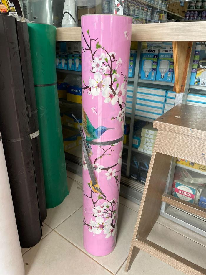 Jual Fiber pagar plastik penutup pagar motif, polos, dimensi, bambu ...