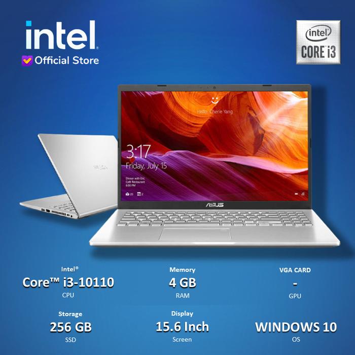 Jual [\ INTEL i3 10110U /] ASUS A509FA FHD321 4GB 256GB 15.6FHD W10 OHS ...