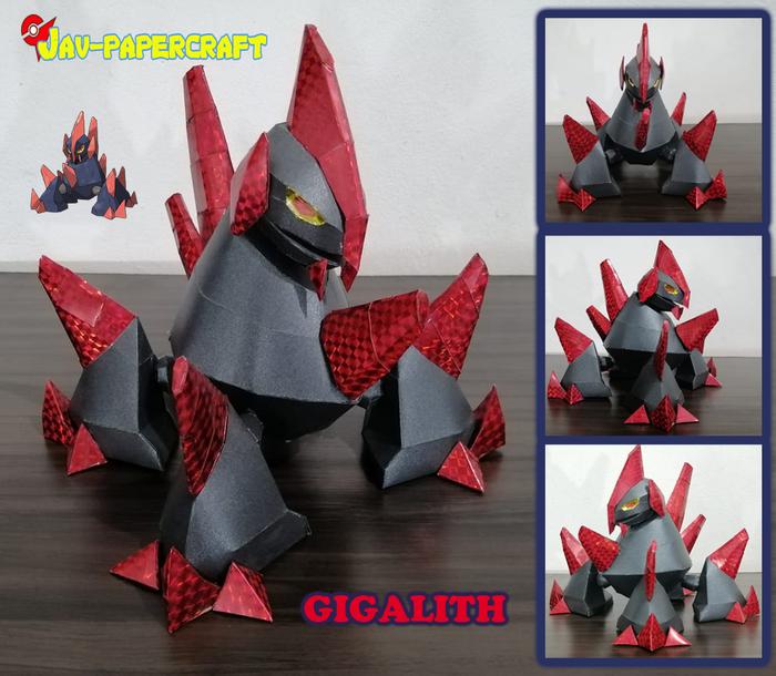 Jual Pokemon gigalith Papercraft - Kab. Bekasi - Papercraft Tiviti ...