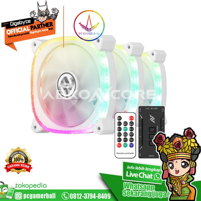 Jual Fan Casing Abkoncore CF120 White ARGB Spectrum Sync 3 in 1 - Kota Denpasar - PC GAMER BALI ...