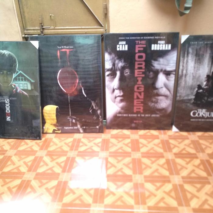 Jual poster film bioskop bingkai ukuran besar - Kab. Purbalingga ...