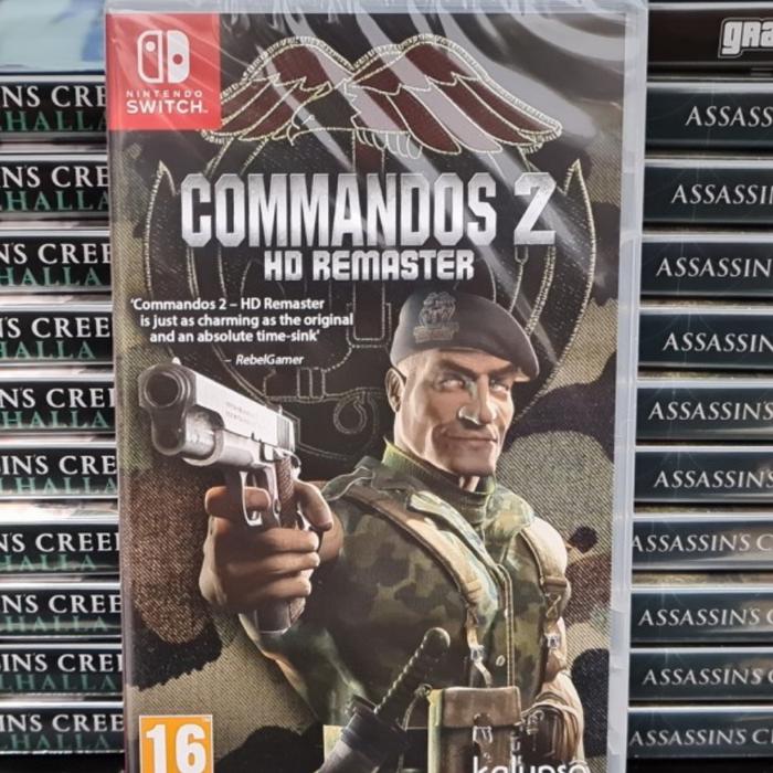 Jual switch commandos 2 hd remaster - Jakarta Utara - zeldagame | Tokopedia