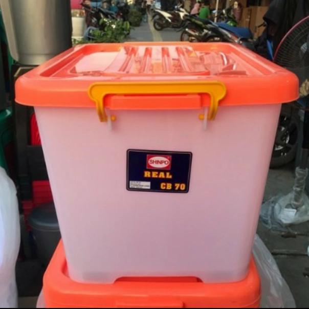 Jual (Khusus Gojek) Shinpo 143 Cb 70 Container Real Box Plastik 70 ...