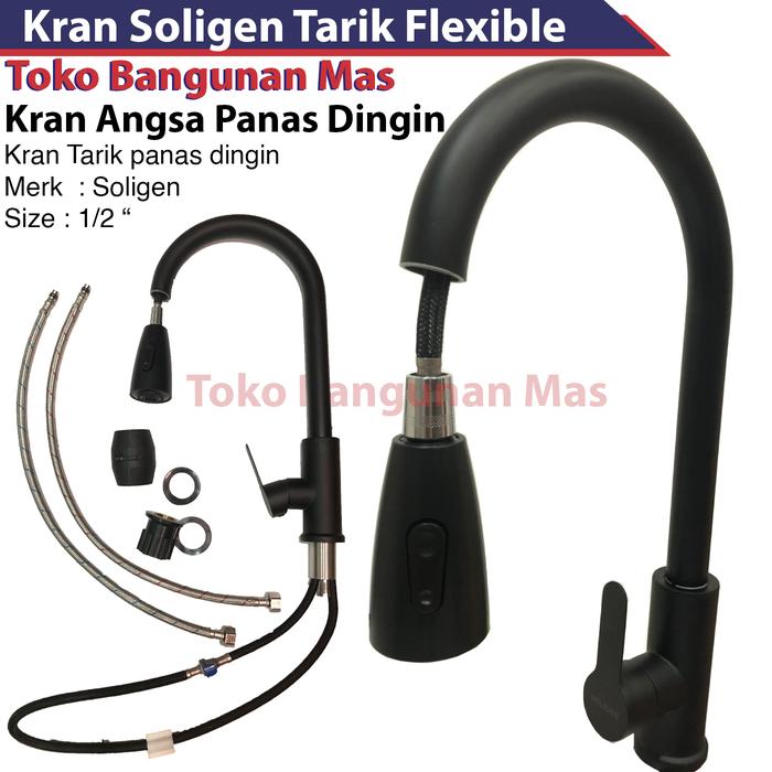 Jual Kran Angsa Tarik SOLIGEN Stainless SUS-304 Keran angsa panas ...