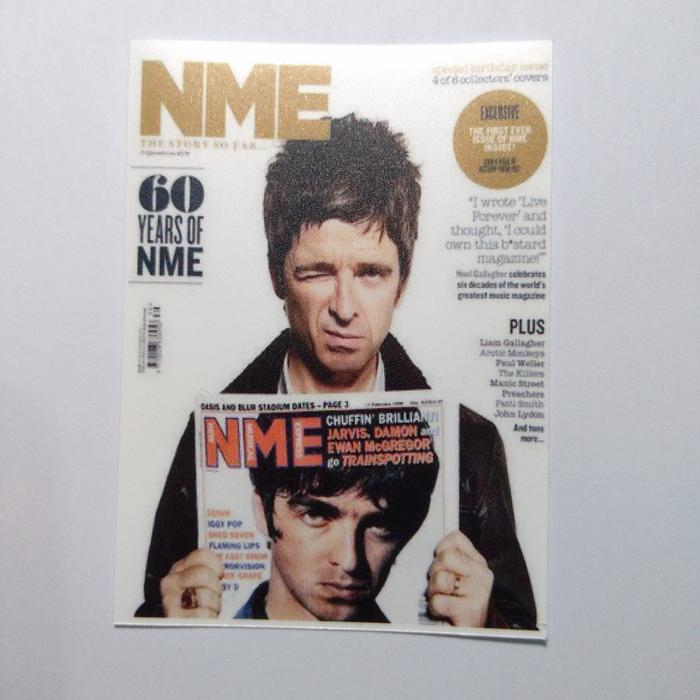 Jual Sticker Cover Magazine Britpop OASIS - Kota Bandung - Mas Kibis ...