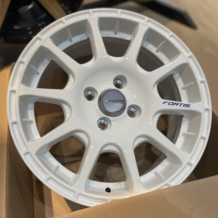 Jual Fortis PRW-1 15 | velg rally by Pako Wheels - Matte Silver, 4x100 ...