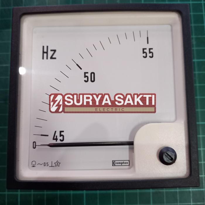 Jual Crompton Frequency meter 96x96 Hz meter 45-55 - Jakarta Pusat ...