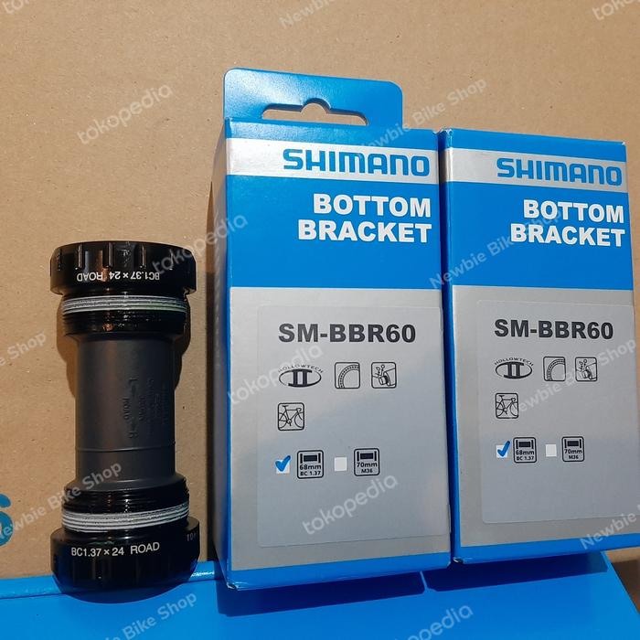 Jual BB bottom bracket Shimano SM-BBR60 BSA ULTEGRA 105 hollowtech 2 ...