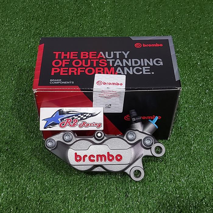 Jual Kaliper Brembo Original 4 Piston 1 Pin Grey Red Logo - Jakarta Barat - R2 Racing Store ...