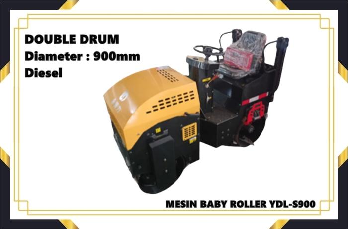 Jual MESIN BABY ROLLER DOUBLE DRUM PEMADAT ASPAL TANAH YDL-S900 ...