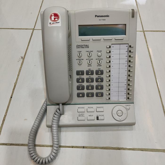 Jual Telepon panasonic KX-T7630 digital - Jakarta Barat - Ikhsan AbiyanSHOP | Tokopedia