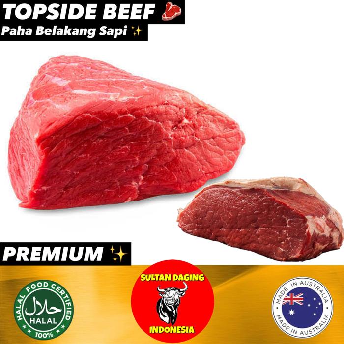 Jual DAGING TOPSIDE PAHA SAPI 1 KG AUSTRALIA/DAGING TOP SIDE IMPORT ...