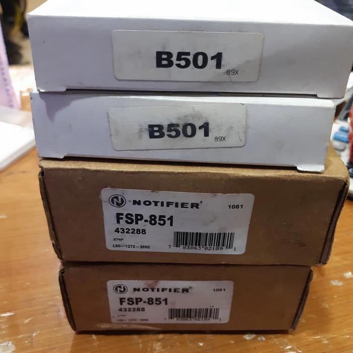 Jual promo smoke detector notifier FSP-851 plus B501 FSP 851 - Jakarta ...