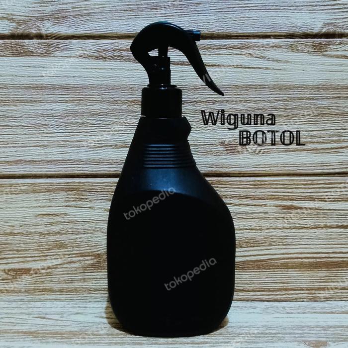 Jual Botol spray 500 ML hitam / Botol HDPE 500ml Tutup spray trigger hitam - Kab. Bogor - WIGUNA ...