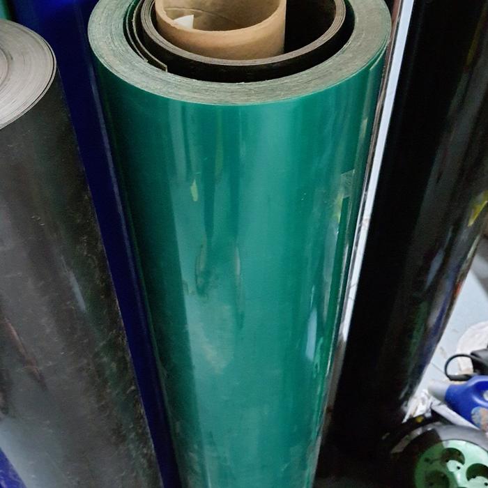 Jual Plat fiber penutup pagar tebal per meter / plastik pvc tutup ...