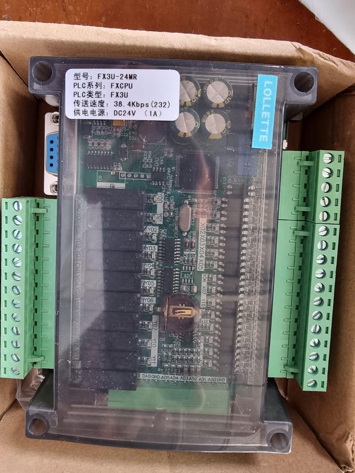 Jual PLC FX3U 24MR 6AD 2DA RS485 Lollette - Jakarta Barat - NetCom12 | Tokopedia