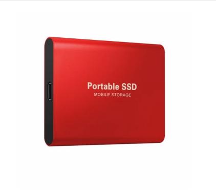 Jual External Portable SSD 1,2,4,6 TB mobile storage hard disk - Merah ...