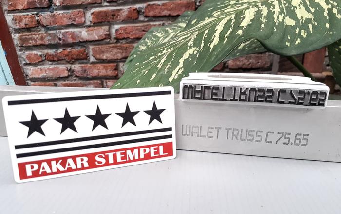 Jual Jual Stempel Galvalum Stempel Besi Ringan Stempel Truss - Kota ...