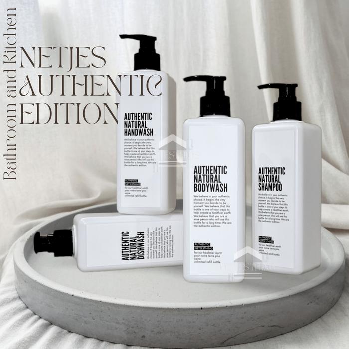 Jual Botol Refill Sabun Shampoo Aesthetic NETJES AUTHENTIC EDITION ...