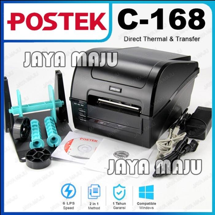 Jual PRINTER BARCODE POSTEK C168 - PRINTER LABEL BARCODE POSTEK C-168/200s - Kota Yogyakarta ...
