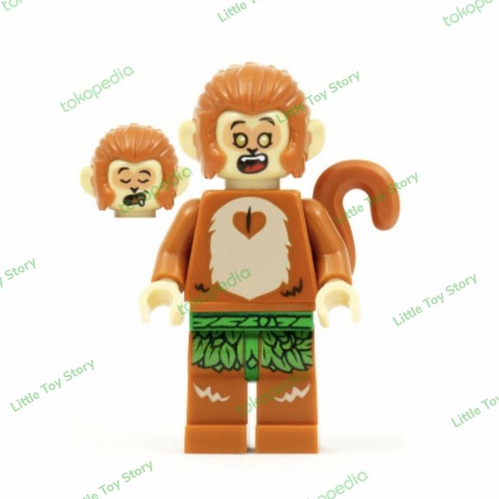 Jual LEGO MONKIE KID MINIFIGURES BABY MONKEY KING SET 80024 - Kota ...