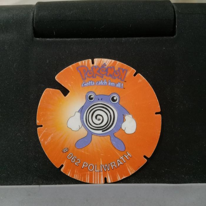 Jual mainan hadiah chiki tazos spin smash pokemon vintage jadul ...