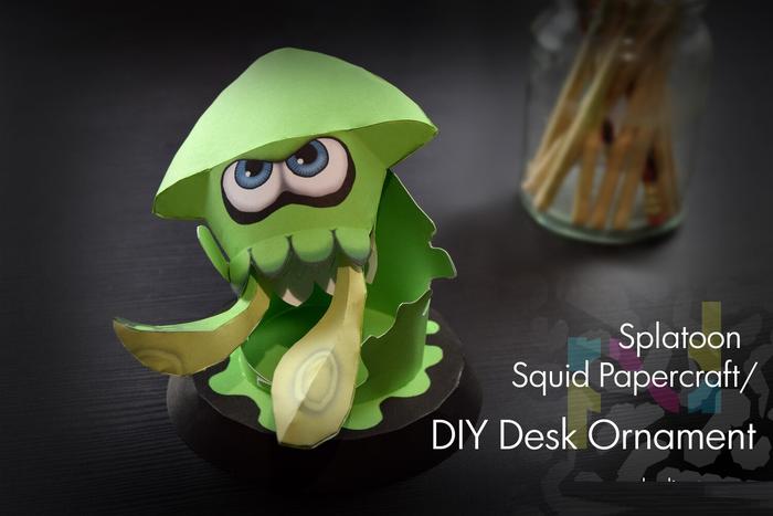 Jual Splatoon Simple Squid Papercraft - Kab. Bekasi - Papercraft Tiviti ...