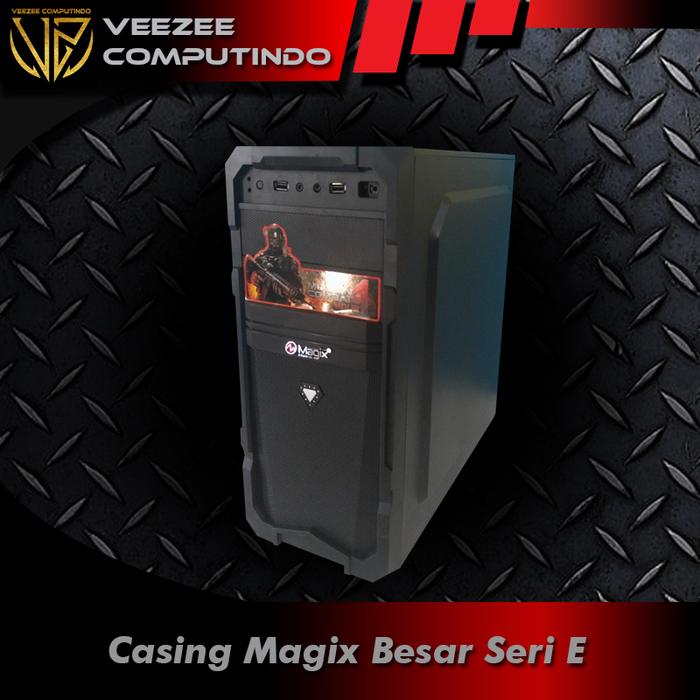 Jual casing case cpu pc komputer magix ATX series + PSU 500 watt - Kota ...