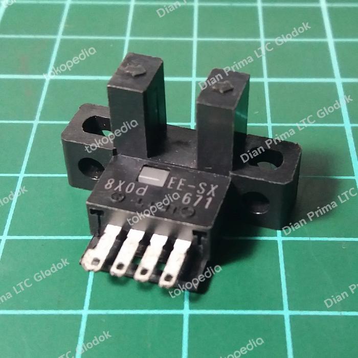 Jual Omron Photo micro sensor slot type EE-SX671 NPN D on L on ...