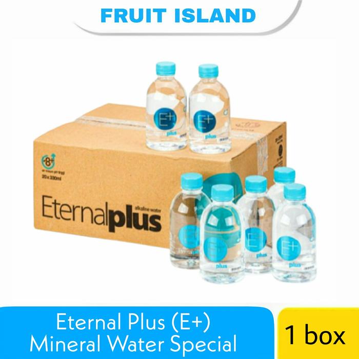Jual Air Mineral Eternal Plus (E+) isi 20 botol x 250ml - Kota ...