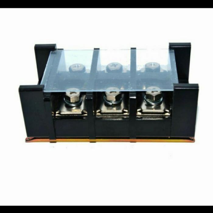 Jual Terminal Block / Terminal Blok STB 3P 100A PM puma 3 Pole 100 ...